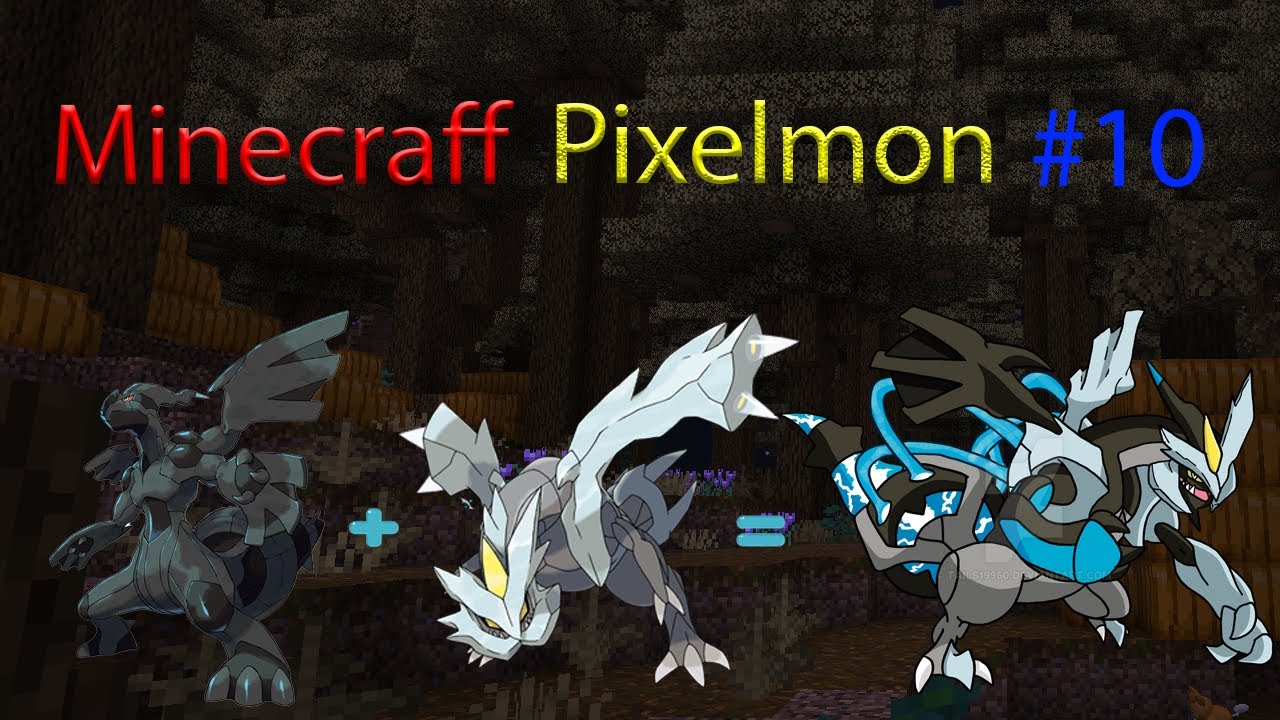 Minecraft Pixelmon #10: Bắt Zekrom với Kyurem hợp thể thành Black Kyurem - YouTube