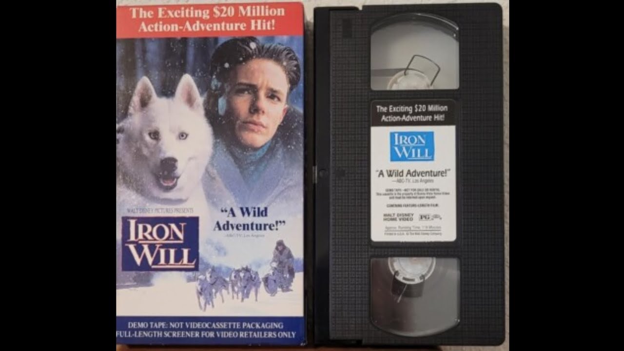 Opening To Iron Will (1994) VHS - YouTube