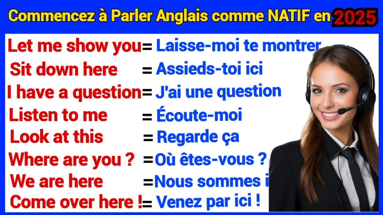 Voici Comment Vraiment Parler Anglais FACILEMENT en 2025 - YouTube