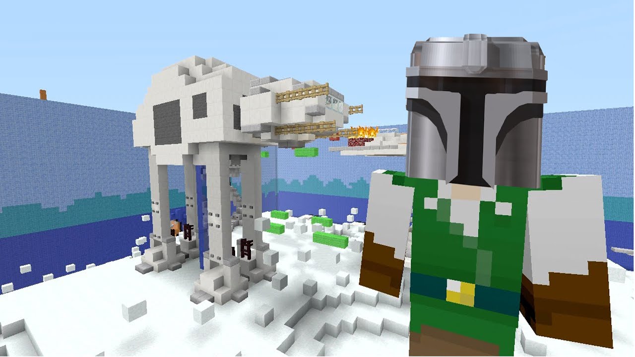 Minecraft Xbox HUNGER GAMES - Star Wars The Mandalorian - YouTube
