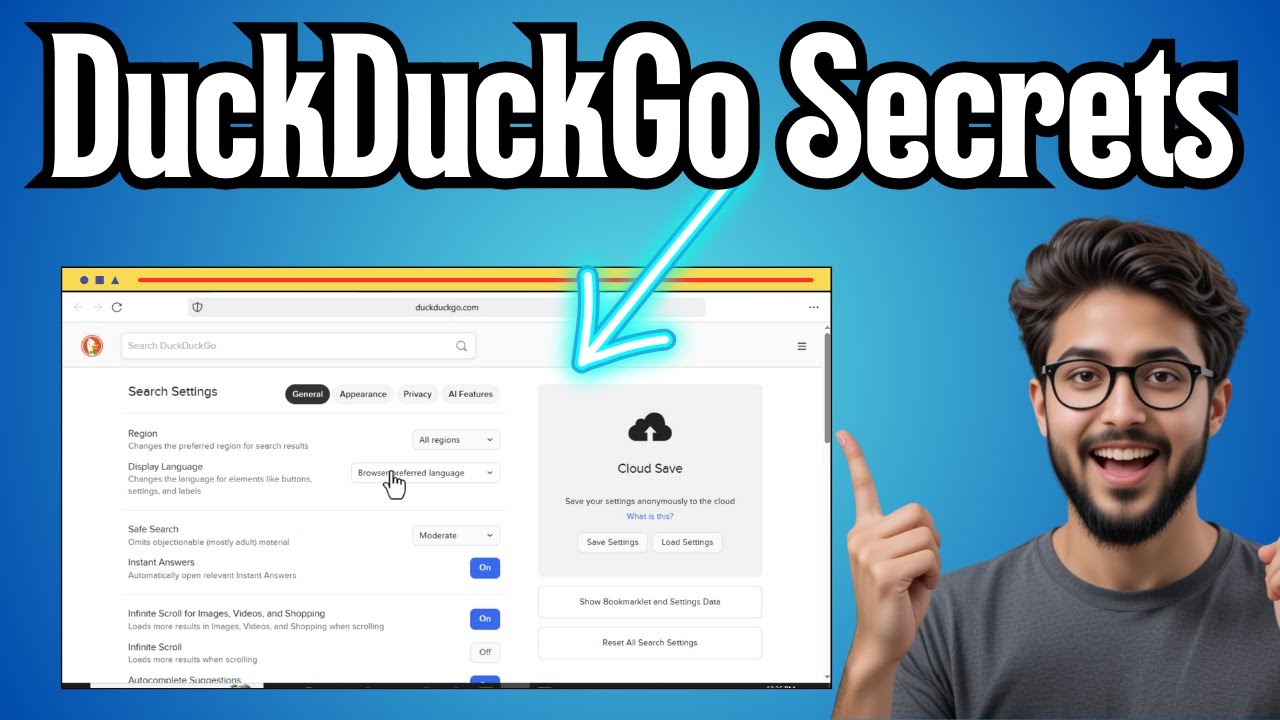 How To Access Hidden Settings On The DuckDuckGo Web Browsers - Full ...