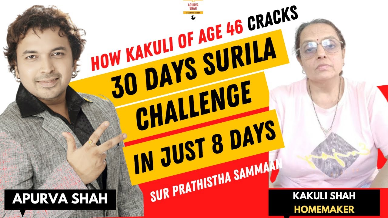 How Homemaker Kakuli of 46yrs cracks 30 Days SURILA Challenge | APURVA ...