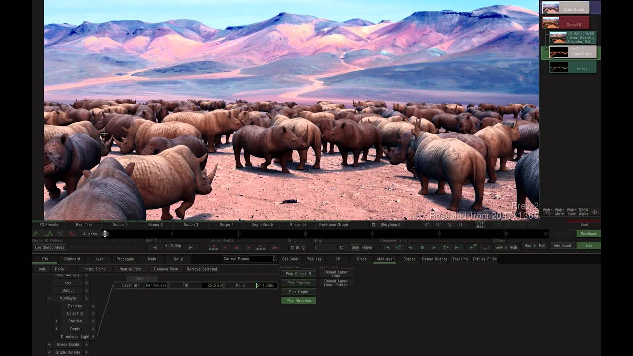 Directional Relighting - Spatial Isolation Toolset - YouTube