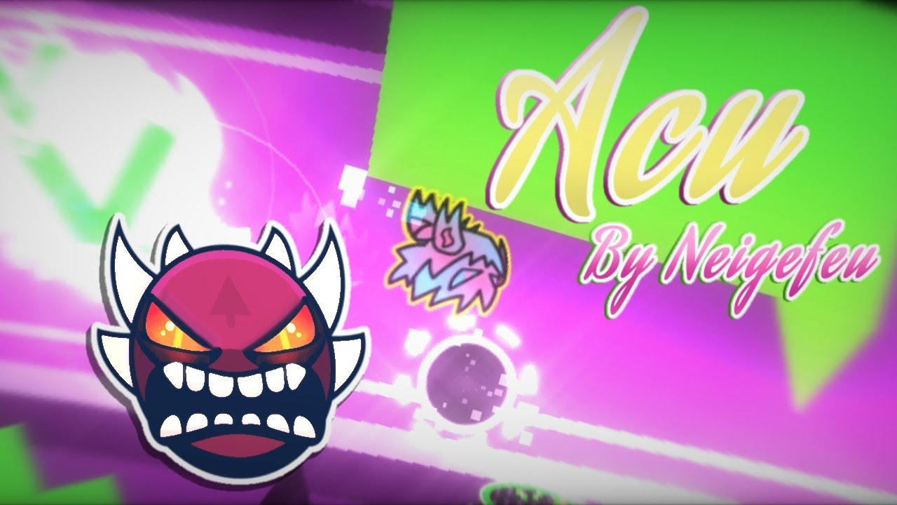[FIRST EXTREME DEMON] "Acu" 100% by Neigefeu - YouTube
