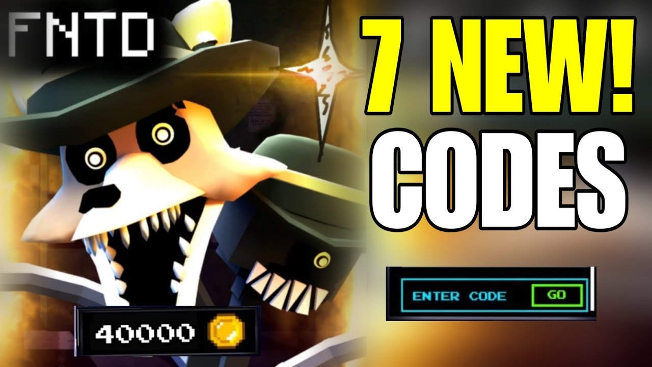 *NEW CODES* ROBLOX FIVE NIGHTS TD CODES 2024 | FNTD CODES | FNTD WILD ...