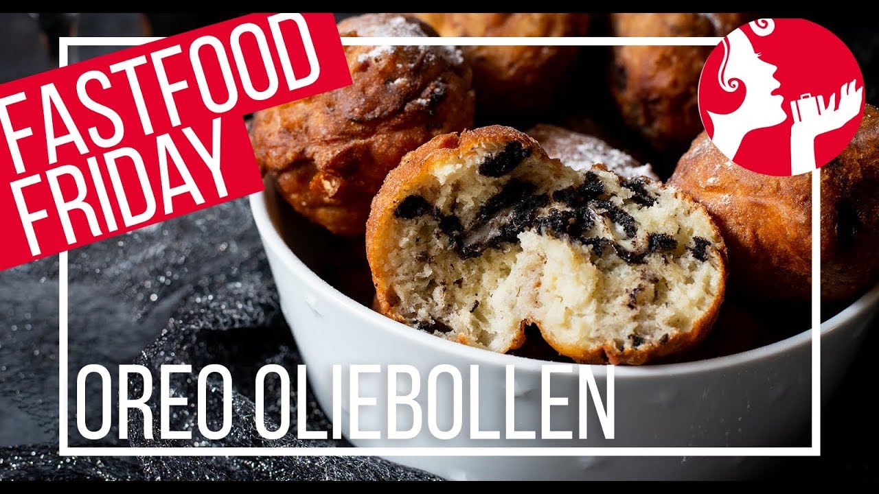 FASTFOOD FRIDAY: Oreo oliebollen | OhMyFoodness - YouTube