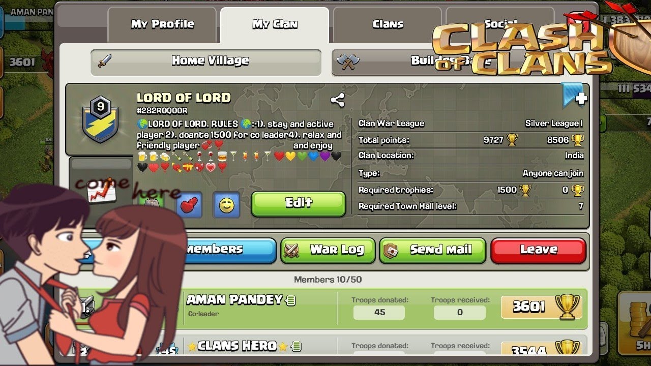 join this new clan || clashofclans_coc - YouTube