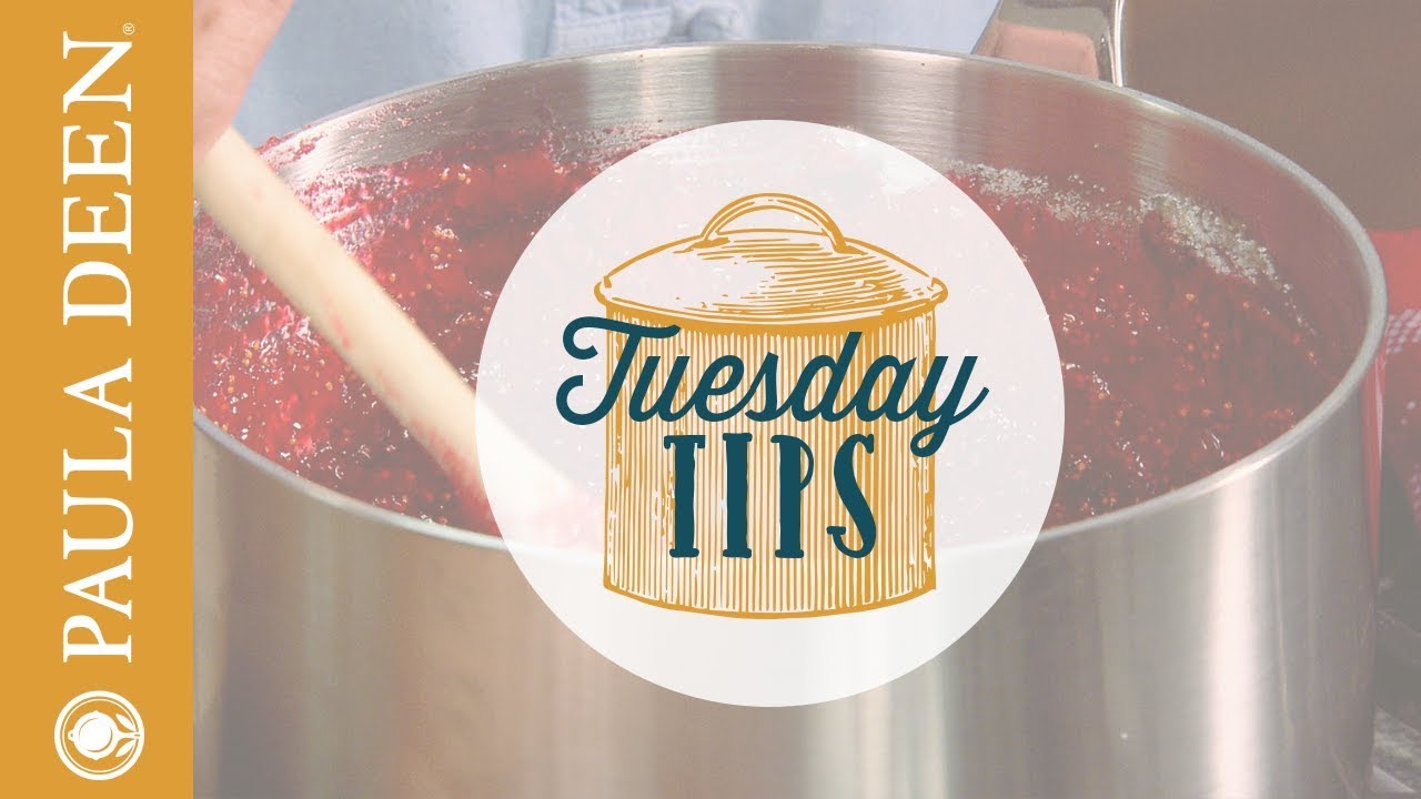 Raspberry Fig Preserves - Tuesday Tips - YouTube
