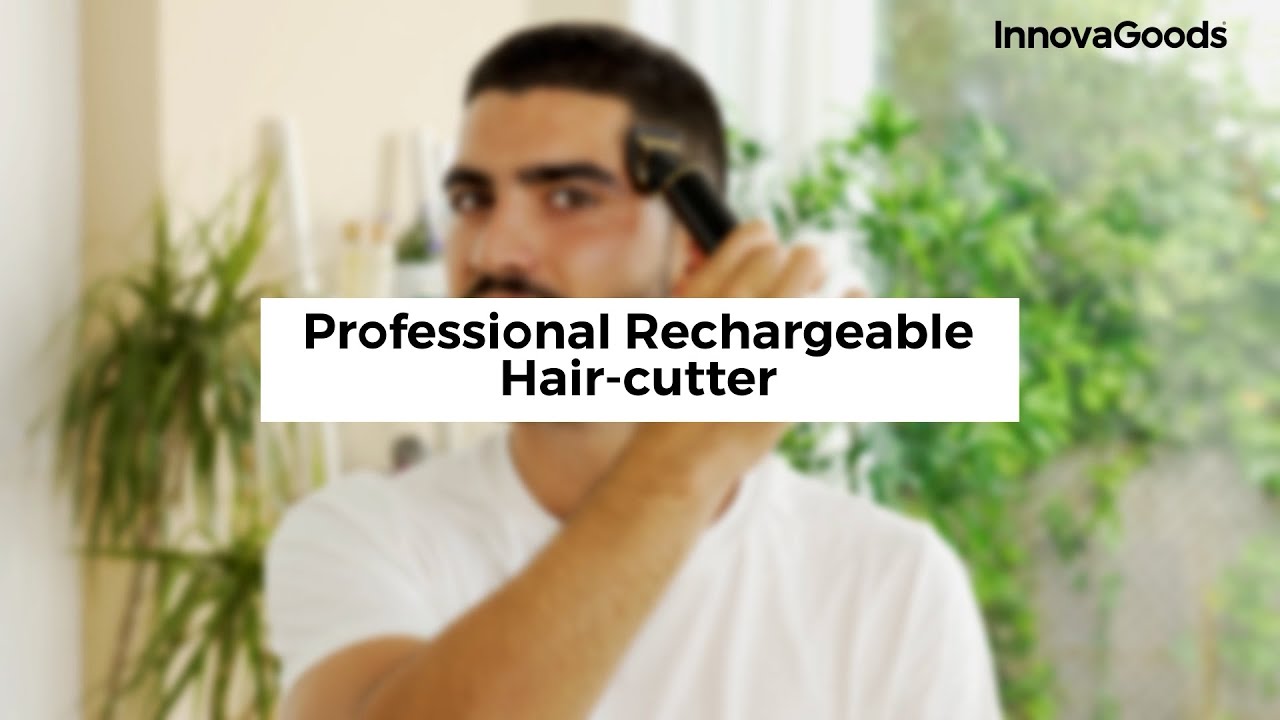 InnovaGoods Professional Rechargeable Hair cutter - YouTube