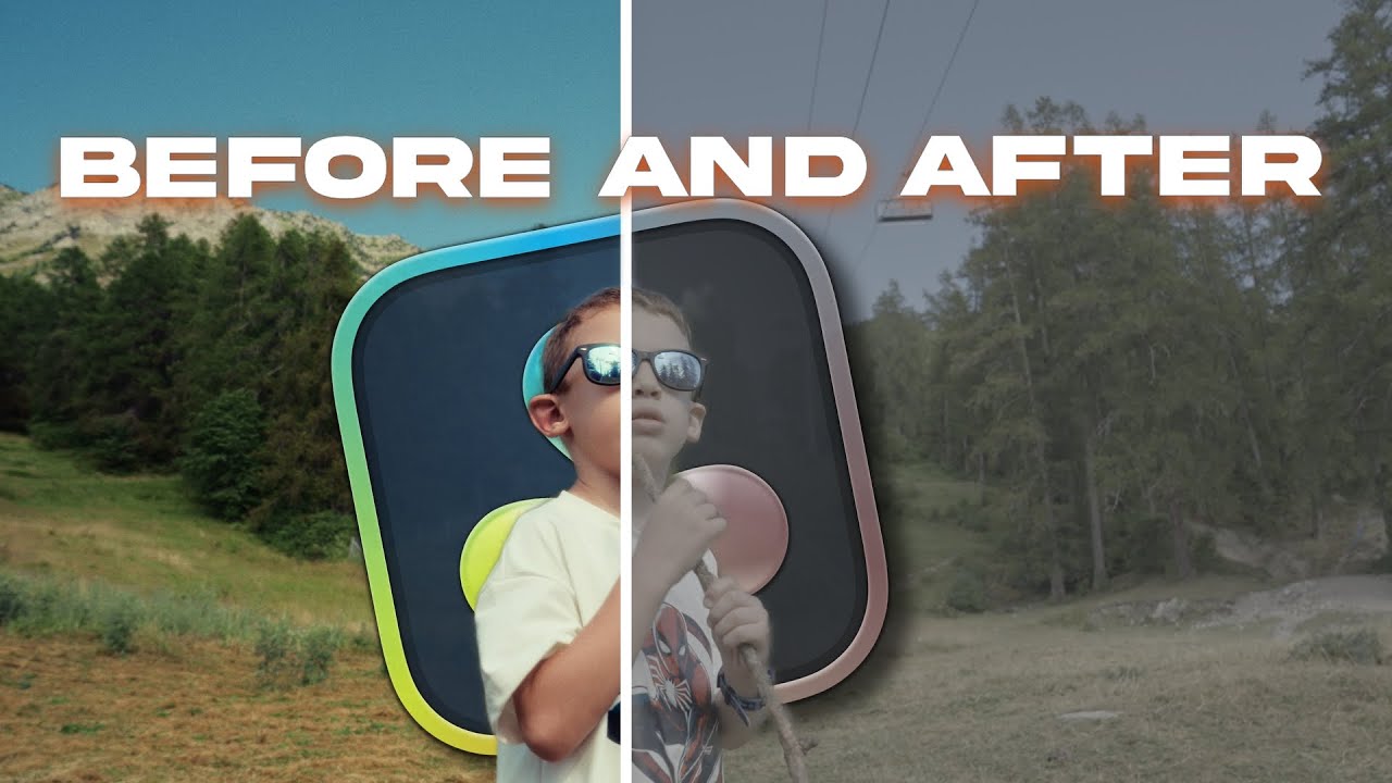 EASY BEFORE and AFTER Effect in DaVinci Resolve - YouTube