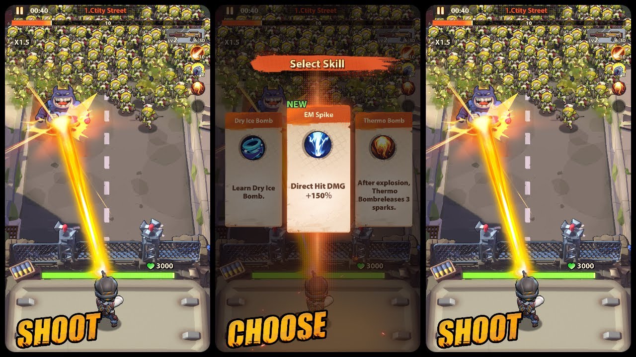 Zombie Defense Gameplay Video for Android Mobile - YouTube