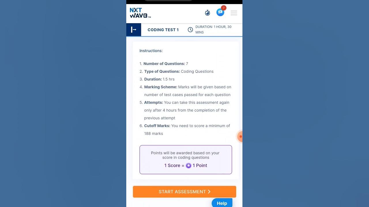 Mock Tests Coding Test 1 Javascript Nxtwave Ccbp 4 0 Youtube