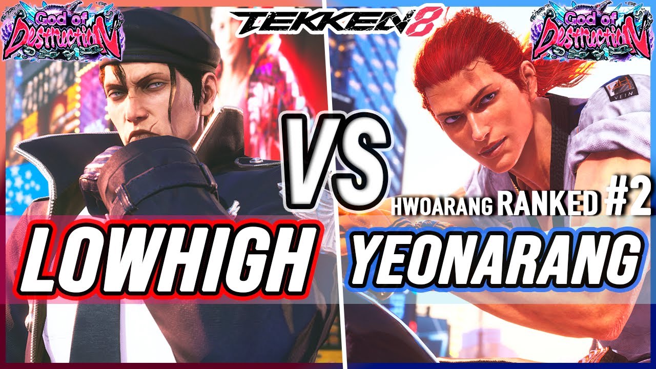 T8 🔥 LowHigh (Dragunov) vs Yeonarang (#2 Ranked Hwoarang) 🔥 Tekken 8 High Level Gameplay - YouTube