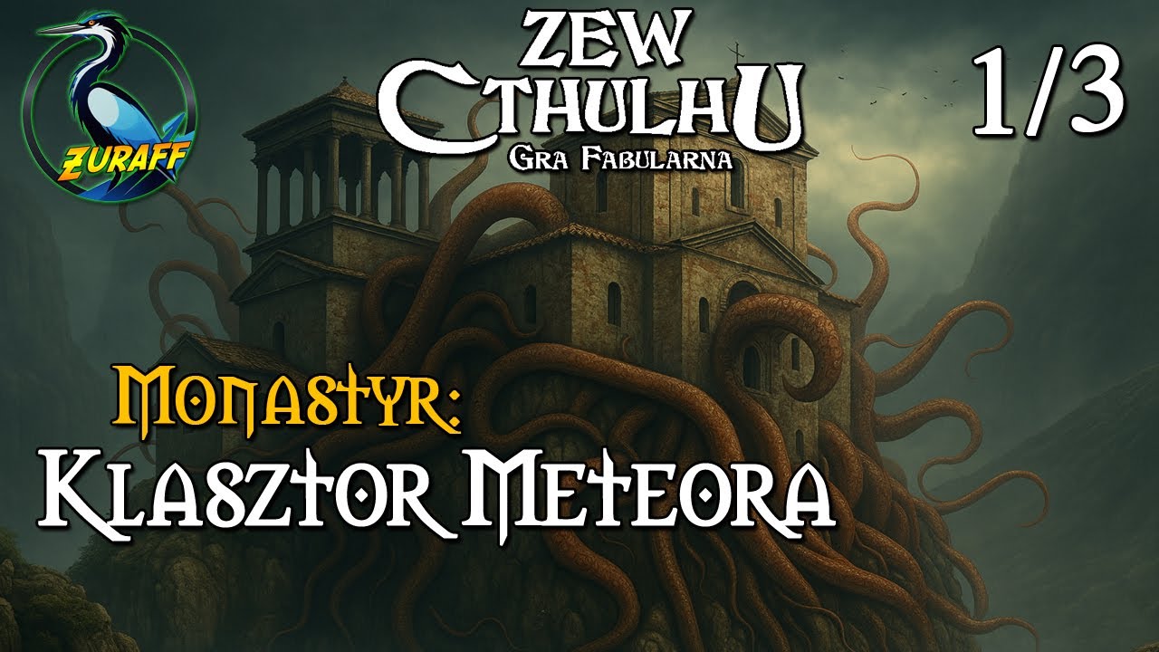 Klasztor Meteora | Monastyr 1/3 | Zew Cthulhu 7ed | Sesja RPG - YouTube