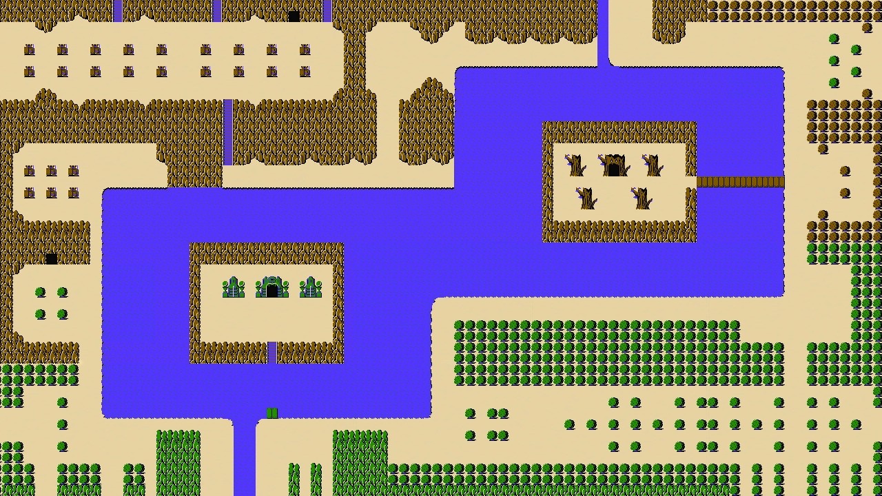 Zelda Nes Map Secrets NES] Can't Get Items Early In Game In Legend Of