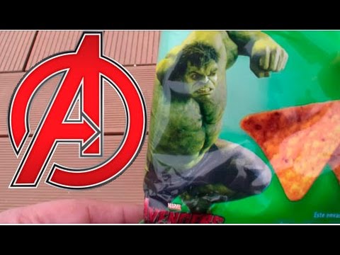 Doritos Pizzerolas Con Trading Cards de Los Avengers La Era de Ultrón ...