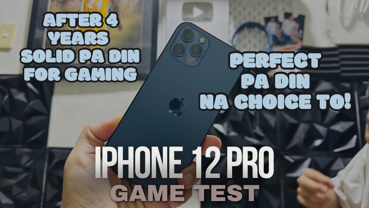 IPHONE 12 PRO GAME TEST IN 2024 - GRABE 4 YEARS NA ITONG PHONE NA TO ...