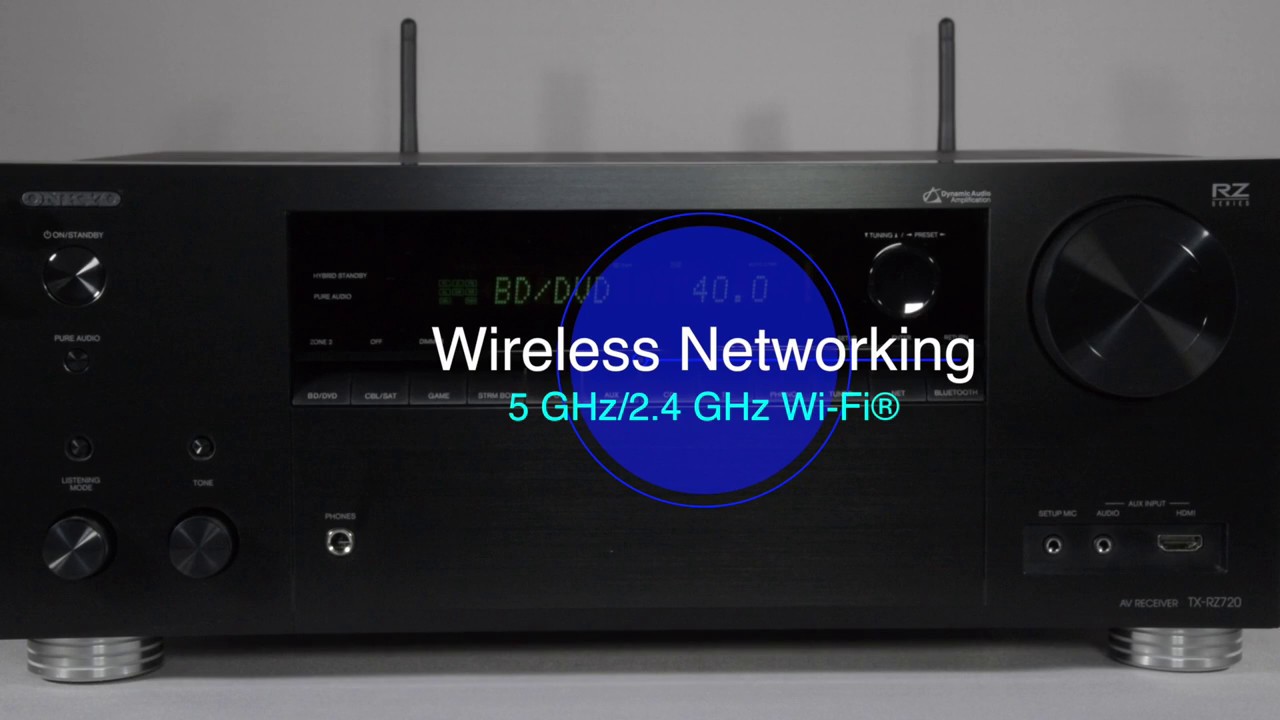 First Look at TX-RZ720 7.2-Channel THX Certified Network AV Receiver ...