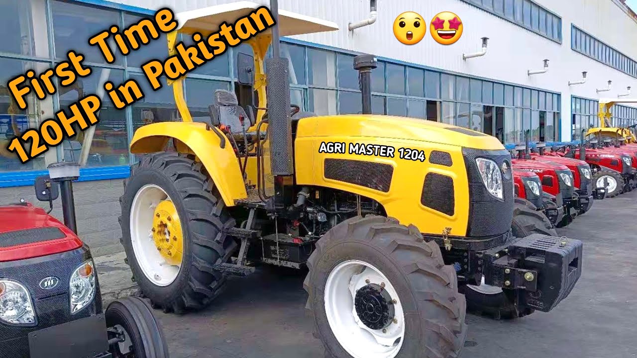 Agri Master 1204 120HP 6 Cylinder 4x4 Upcoming Tractor Specifications ...