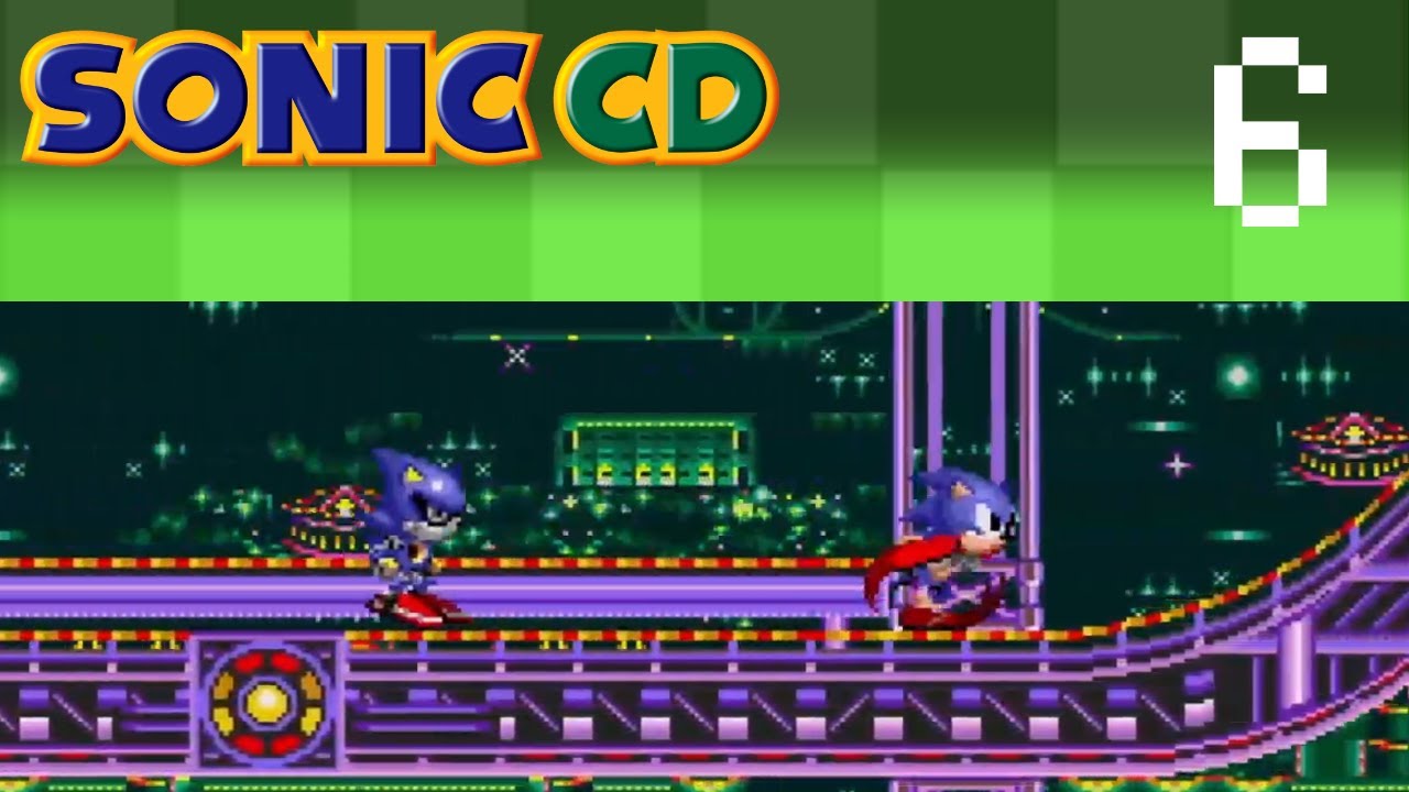Eat My Stardust - Let's Play Sonic CD [6] - YouTube