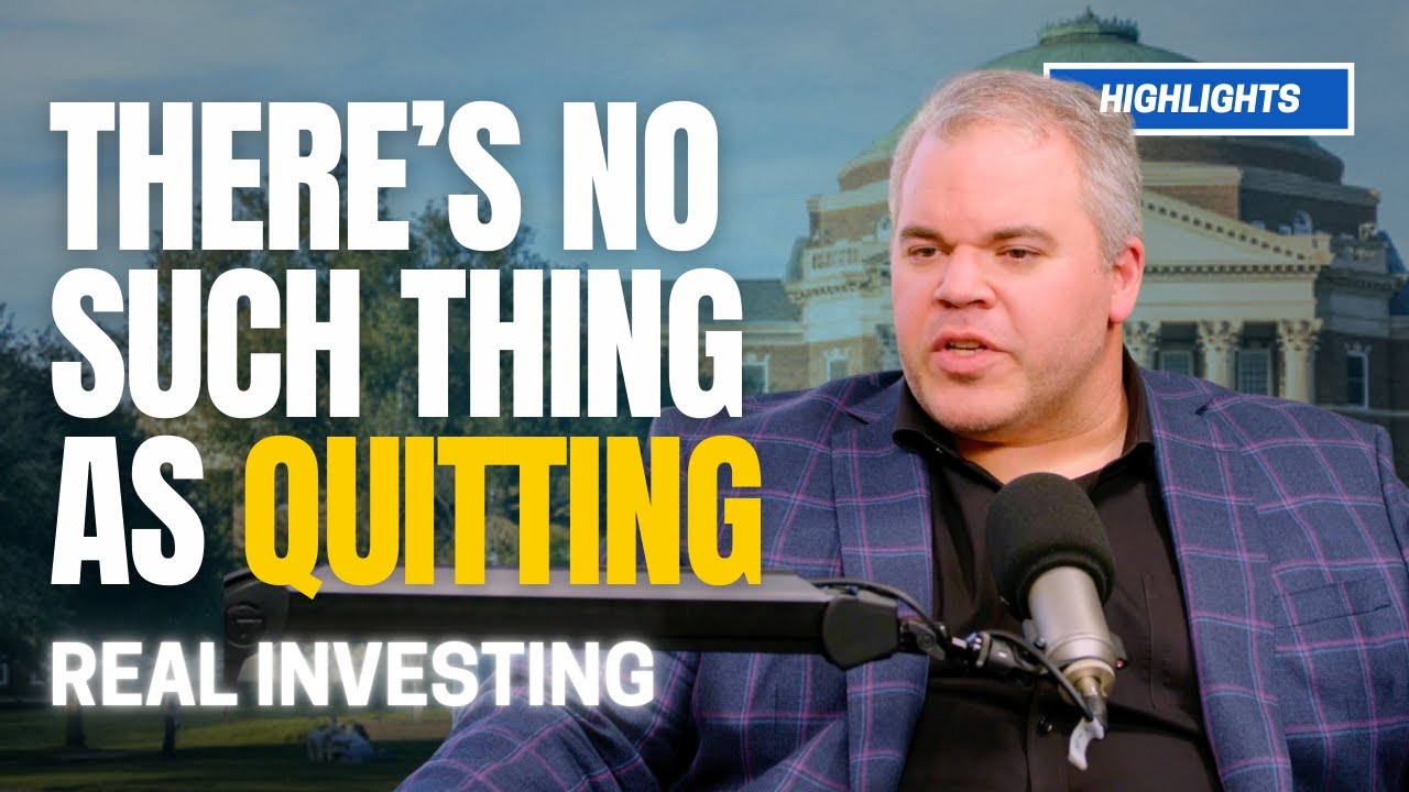 Quitting vs Losing: The Entrepreneur's Dilemma | Jason McDougall - YouTube