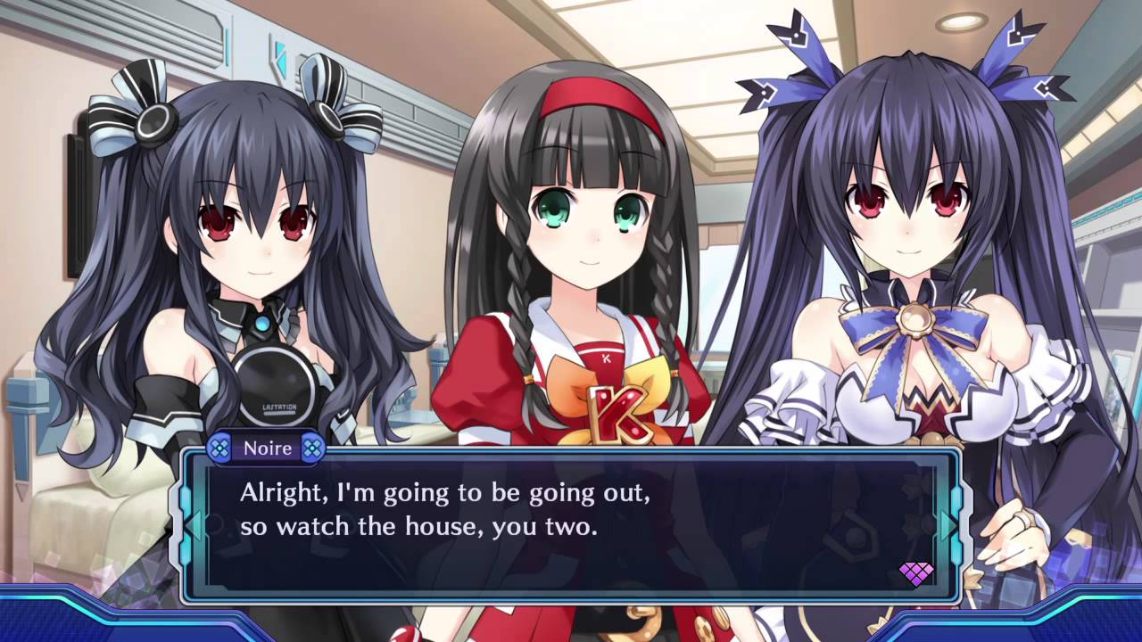 Megadimension Neptunia VII Jiro The Awkward Mechwearing guy and Uni ...