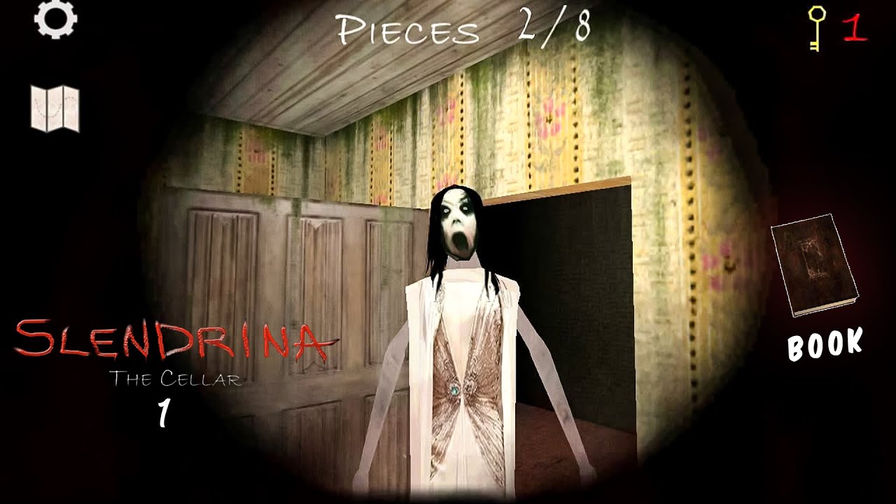 SLENDRINA THE CELLAR Horror ☠ Game Escape || Cellar 1 (Slendrina na ...