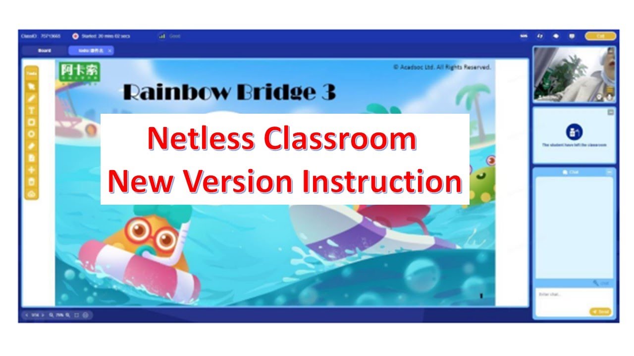 ESL Online Teaching - Netless Classroom New Version Instruction - YouTube