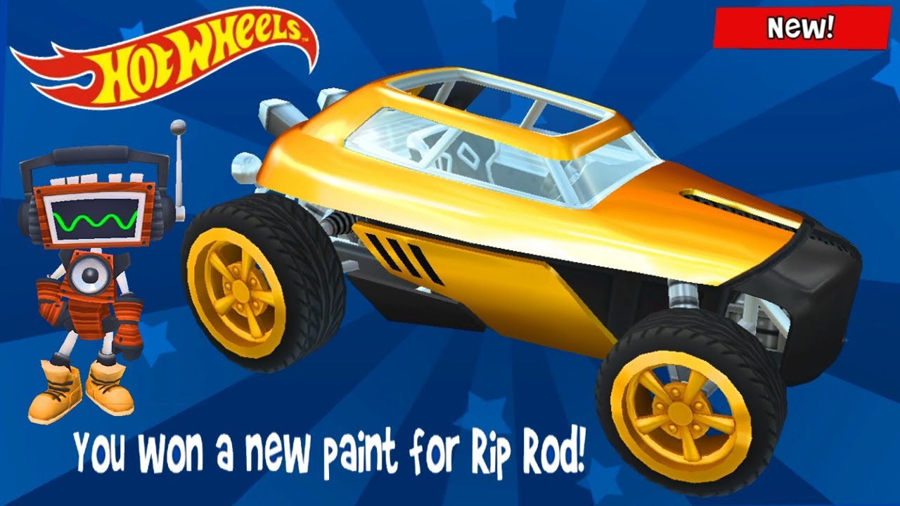 Rip Rod Golden Paint unlocked ⚡ How to Unlock Gold Skin ⚡ Beach buggy ...