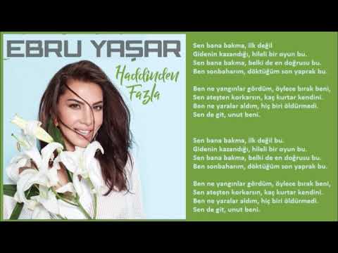 Ebru Yaşar - Ben Ne Yangınlar Gördüm (Orijinal Karaoke)