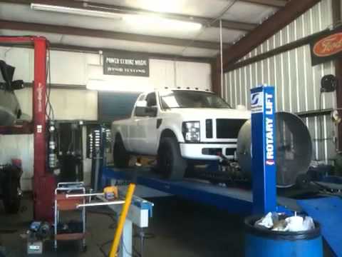 6.4 power stroke single turbo - YouTube