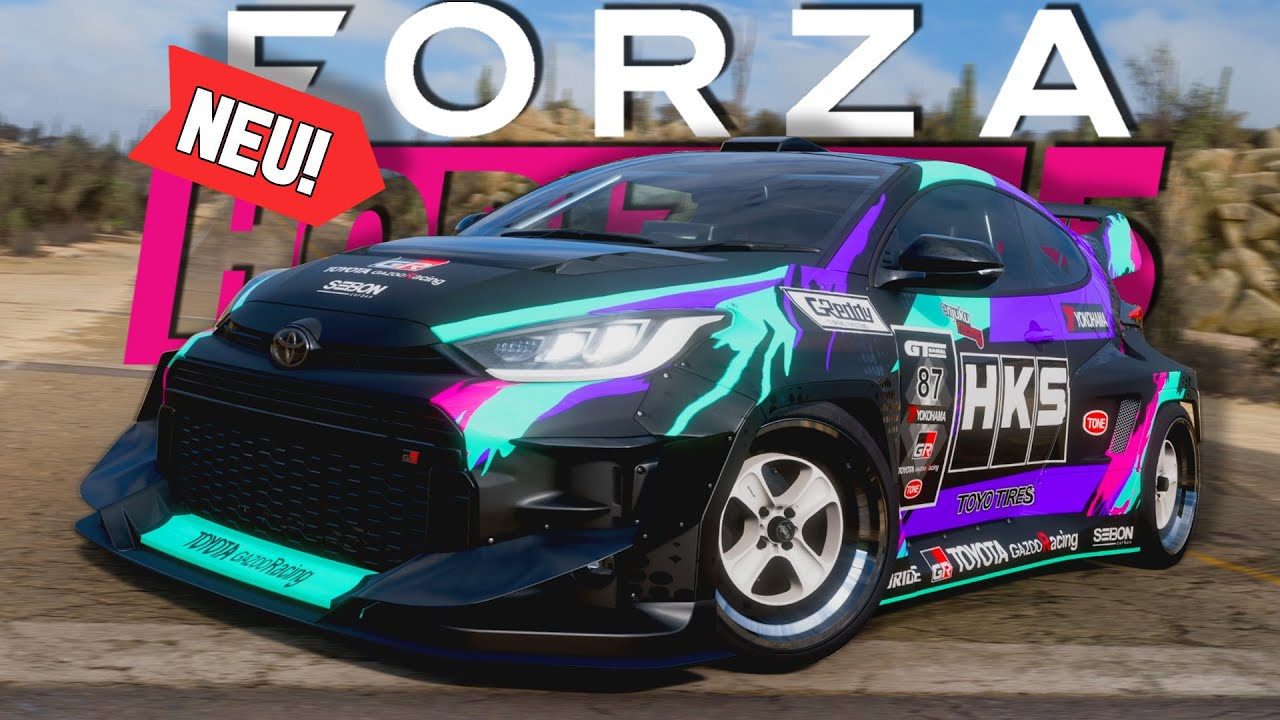 TOYOTA GR YARIS TUNING - FORZA HORIZON 5 - YouTube