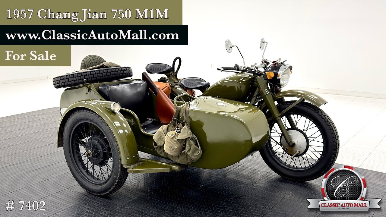 1957 Chang Jiang 750 M1M Motorcycle with Side Car - Consignments at ...