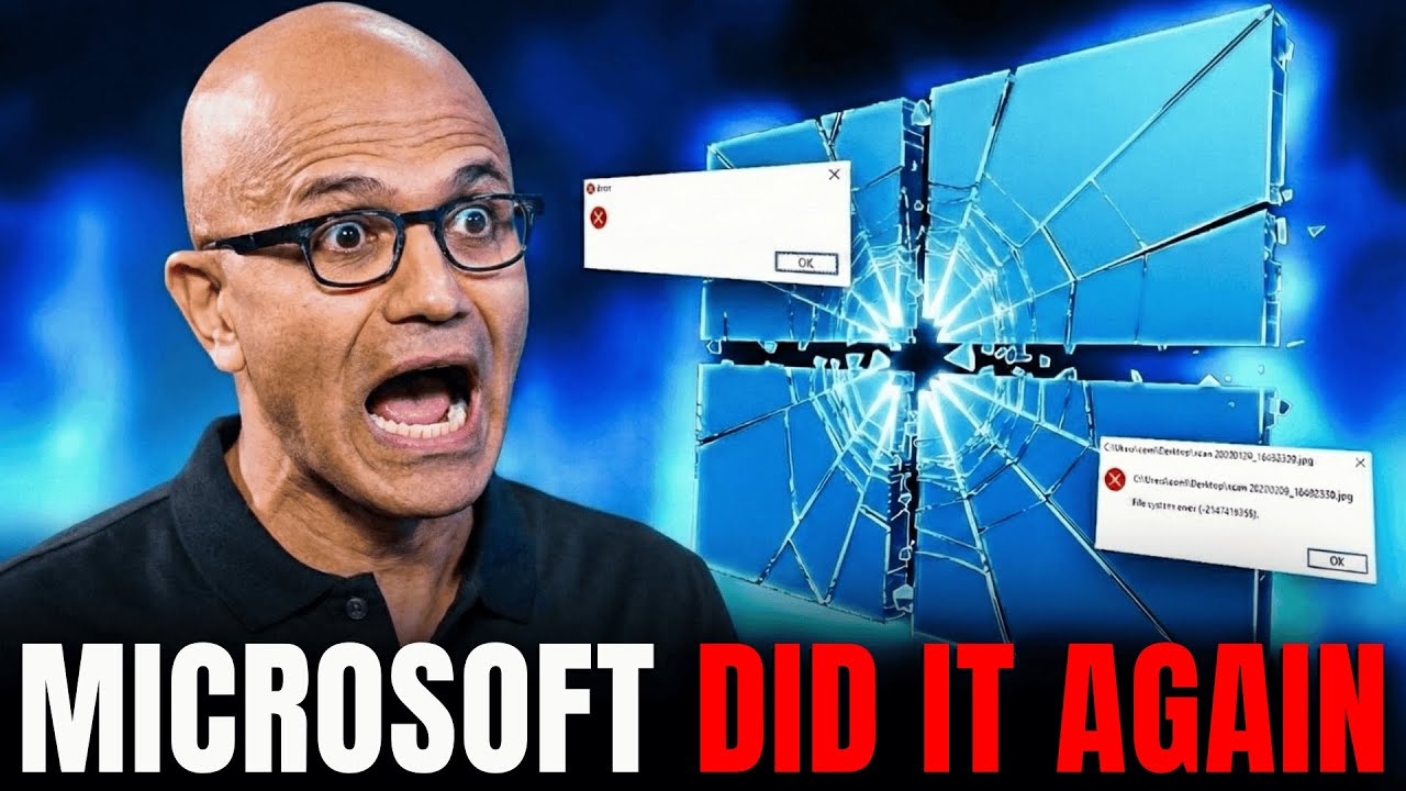 Microsoft SHOCKED: Windows 11 January Update Is BREAKING Millions of ...