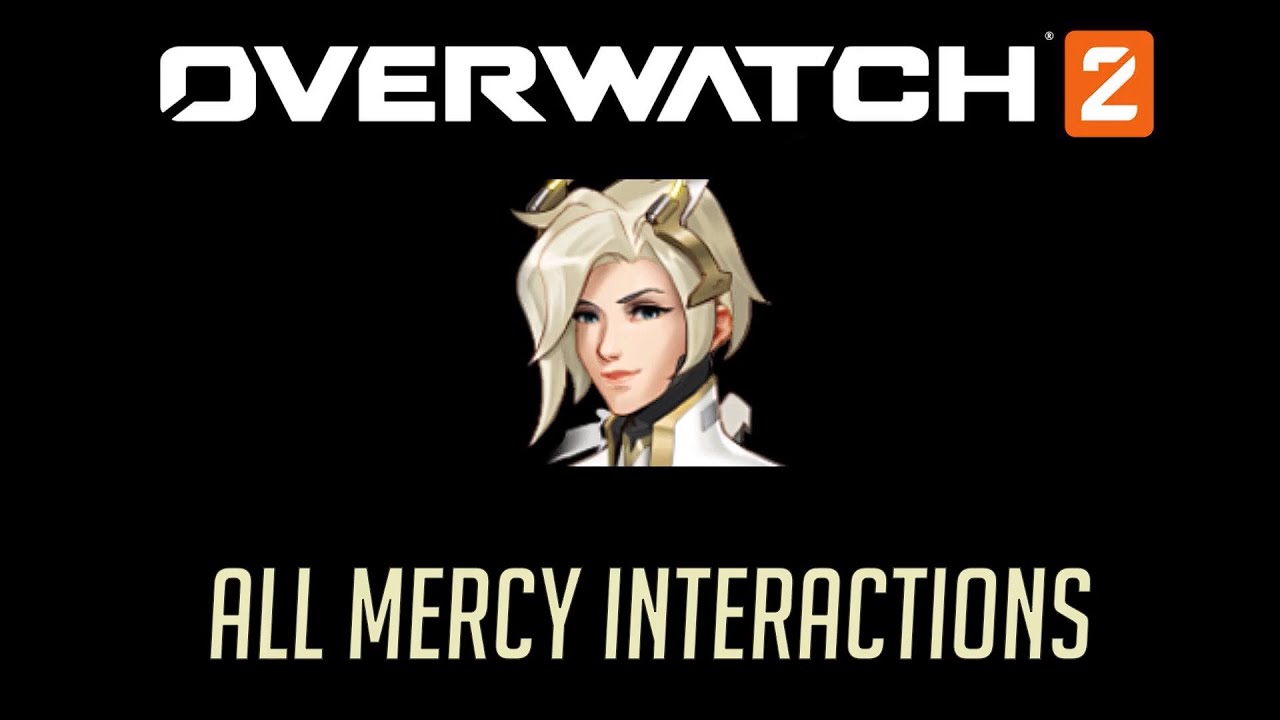 Overwatch 2 First Closed Beta - All Mercy Interactions - YouTube
