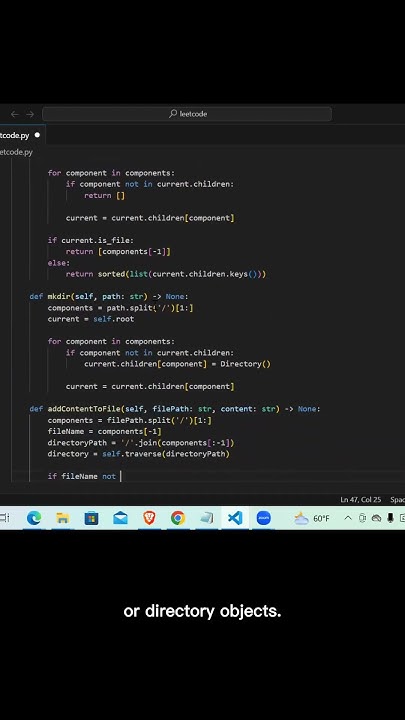 588. Design In-Memory File System (Tree Structure and Hash Map) - LeetCode - YouTube