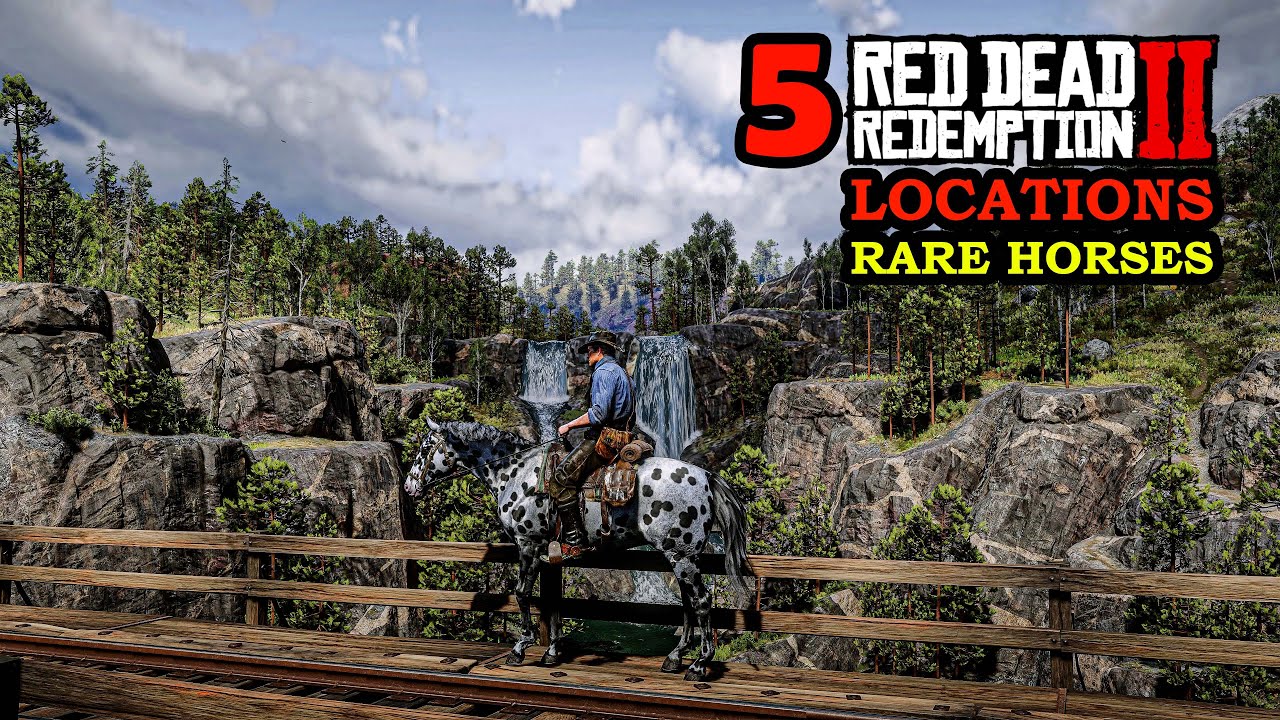 5 Rare Horse Locations You May Didn't Know - RDR2 - YouTube