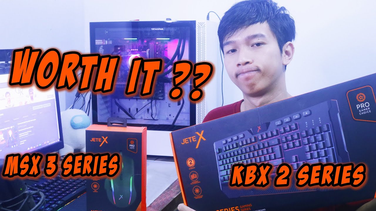 Review Mouse MSX 3 Series Dan Keyboard KBX 2 Series Dari Jete X Gaming ...