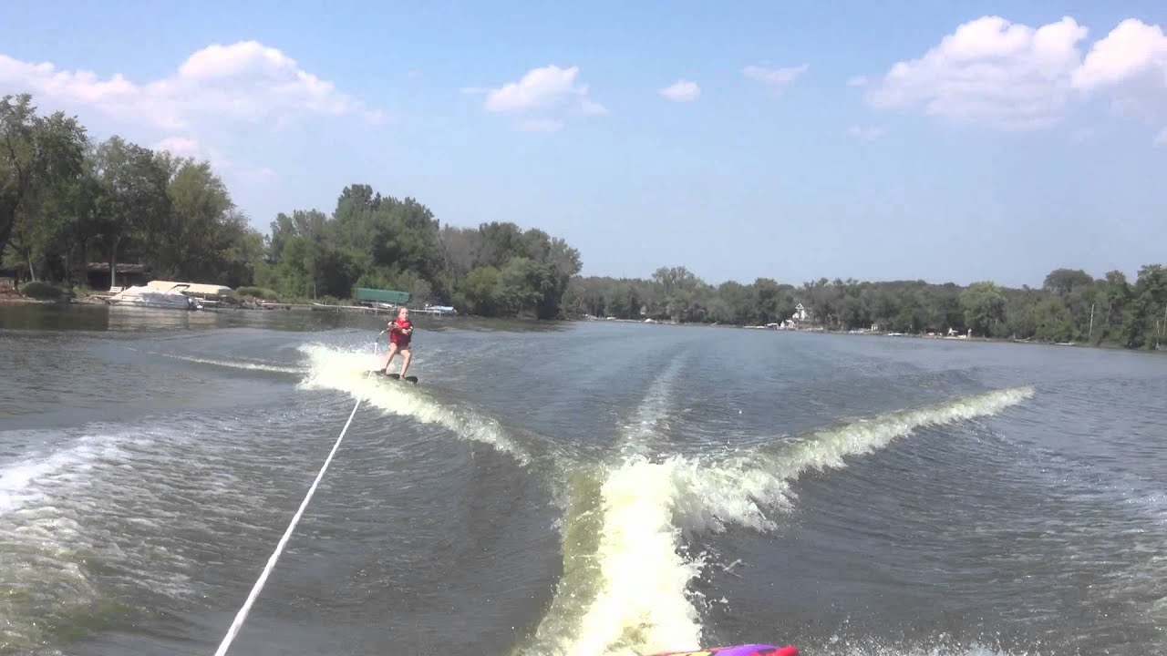 Katelyn outside the wake - success - YouTube