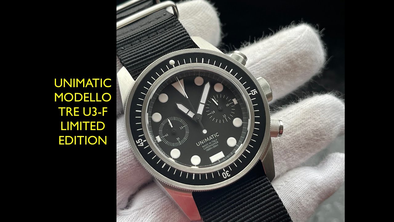 Unimatic Modello Tre U3-F Limited Edition Made in Italy Watch | Review ...