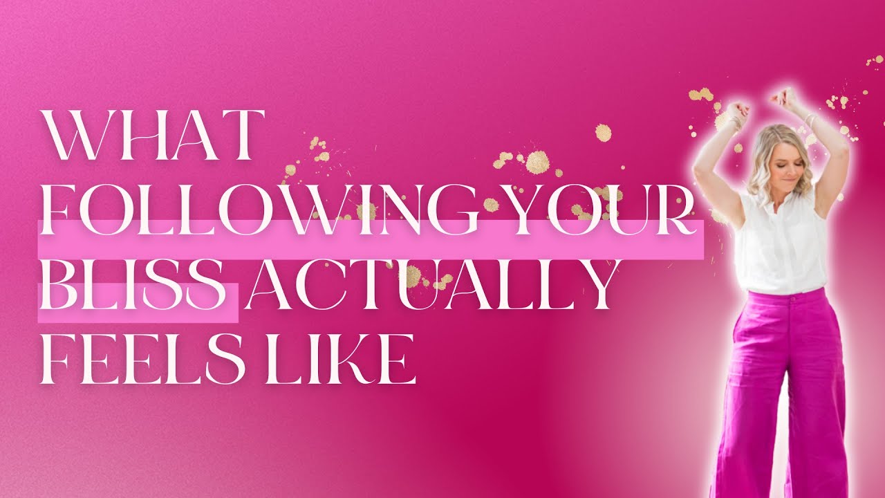 Episode 1 | Welcome to The Bliss Movement. What following your bliss actually looks like. - YouTube