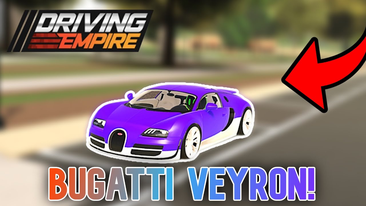 Buying the Bugatti Veyron Super Sport!! (Driving Empire Roblox) - YouTube