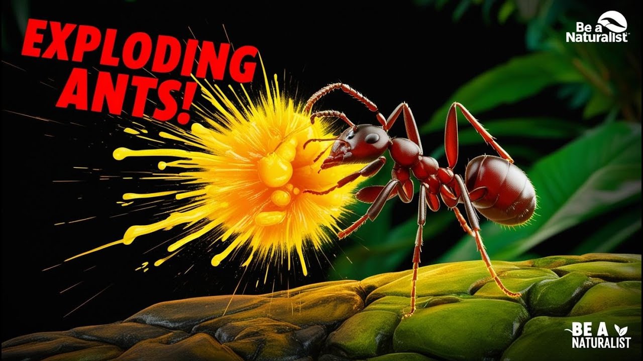 Exploding Ants: Nature's Tiny Time Bombs!💣 - YouTube