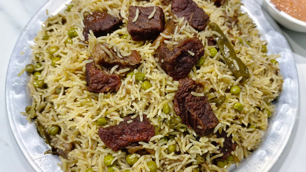 Bade Ka Pulao | Bade ke gosht ka yakhni pulao recipe - YouTube