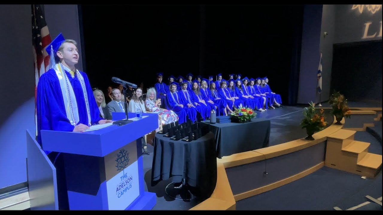 Adam Super 2023 H S Class Salutatorian Graduation Ceremony - YouTube