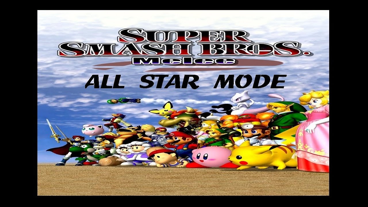 Super Smash Bros Melee - All Star Mode - YouTube