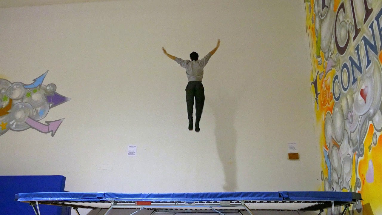 Tramp Wall Tricks Compilation At Circus Connections! - YouTube