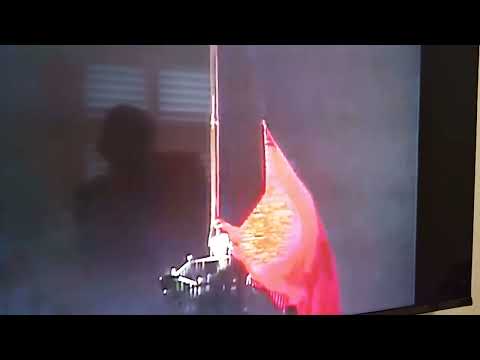 USSR flag being lowered - YouTube