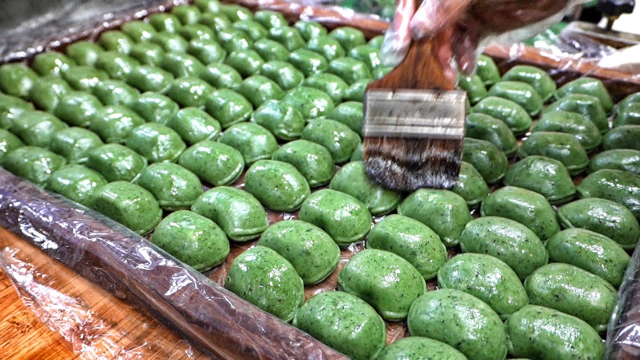 How to Make Korean Rice Cake / Making“holiday rice cakes” (honey,wind ...