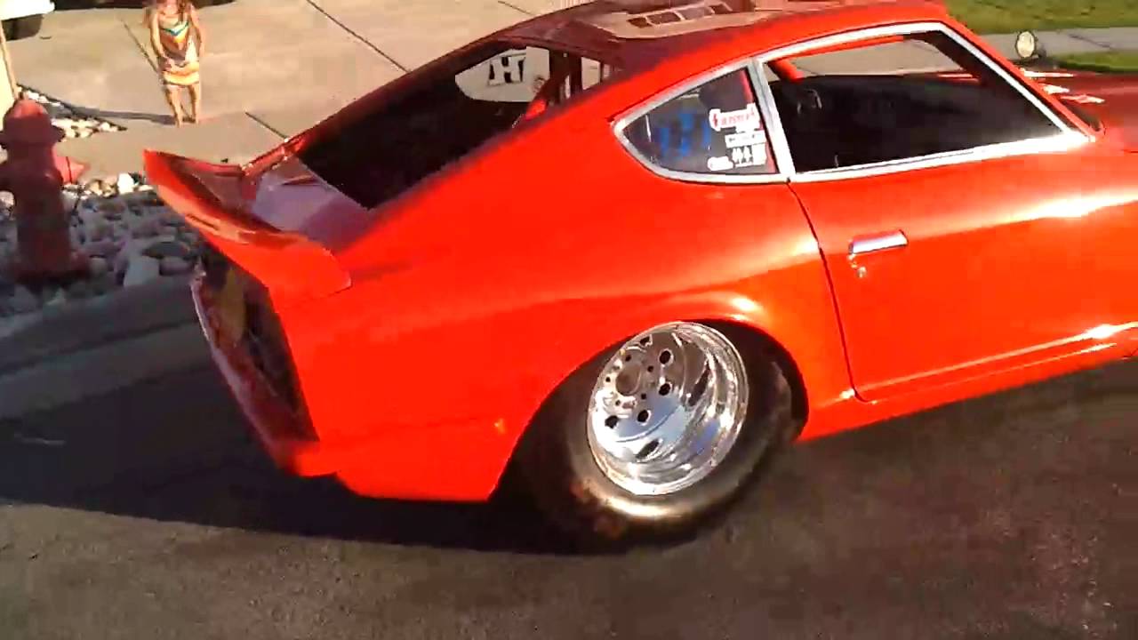 RB26 Datsun 260Z drag / street car. - YouTube